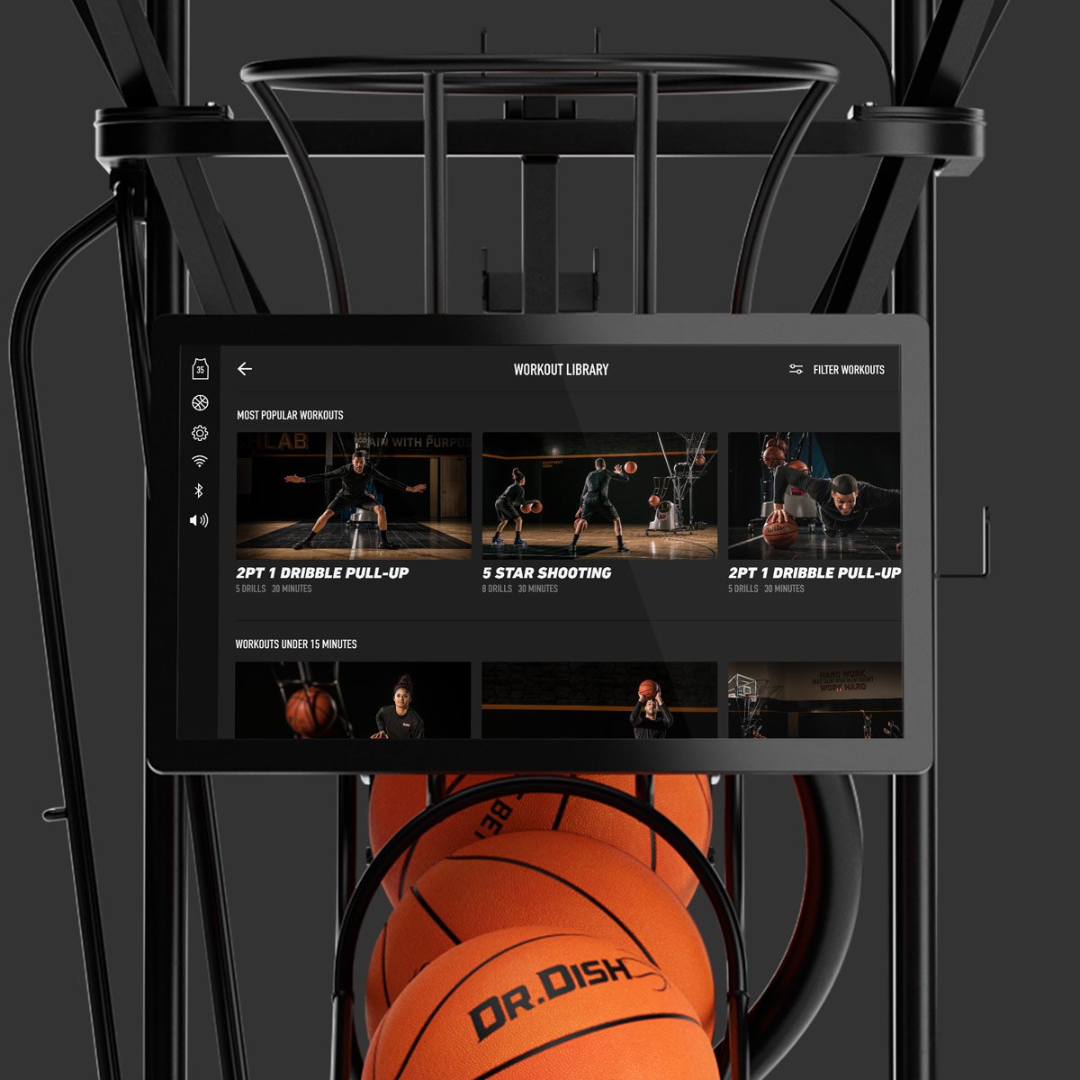 Dr. Dish CT+ Basketball Shooting Machine | Dr. Dish Basketball | Europe
