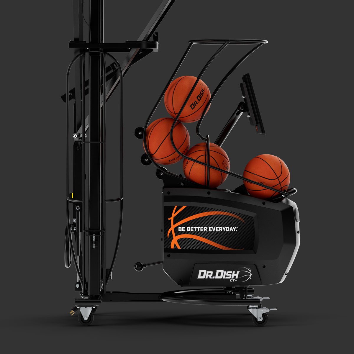 Dr. Dish CT+ Basketball Shooting Machine | Dr. Dish Basketball | Europe